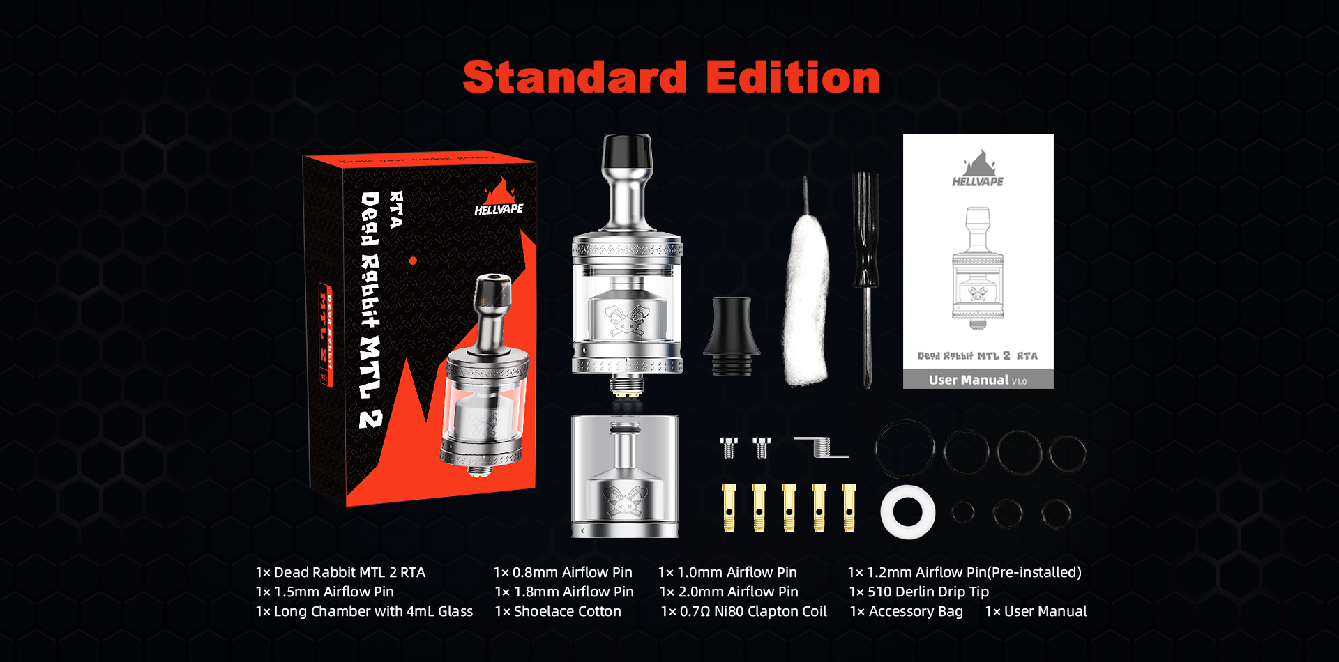 HellVape - Dead Rabbit MTL 2 RTA